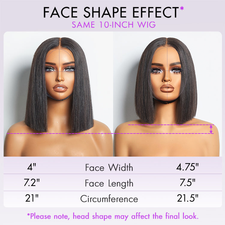 ReadytoGo 4x4 Closure Lace Silky Straight Bob-Bob Air, Bob Pro & Bob P ...